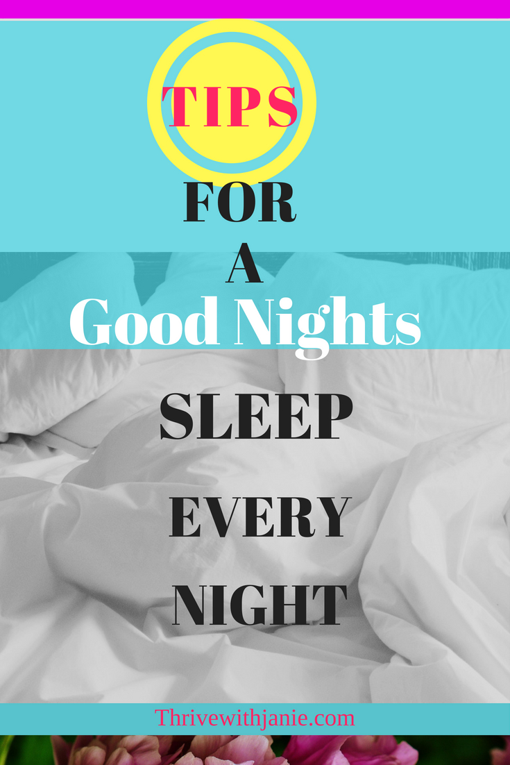 How To Sleep Better At Night Naturally - Thrive With Janie