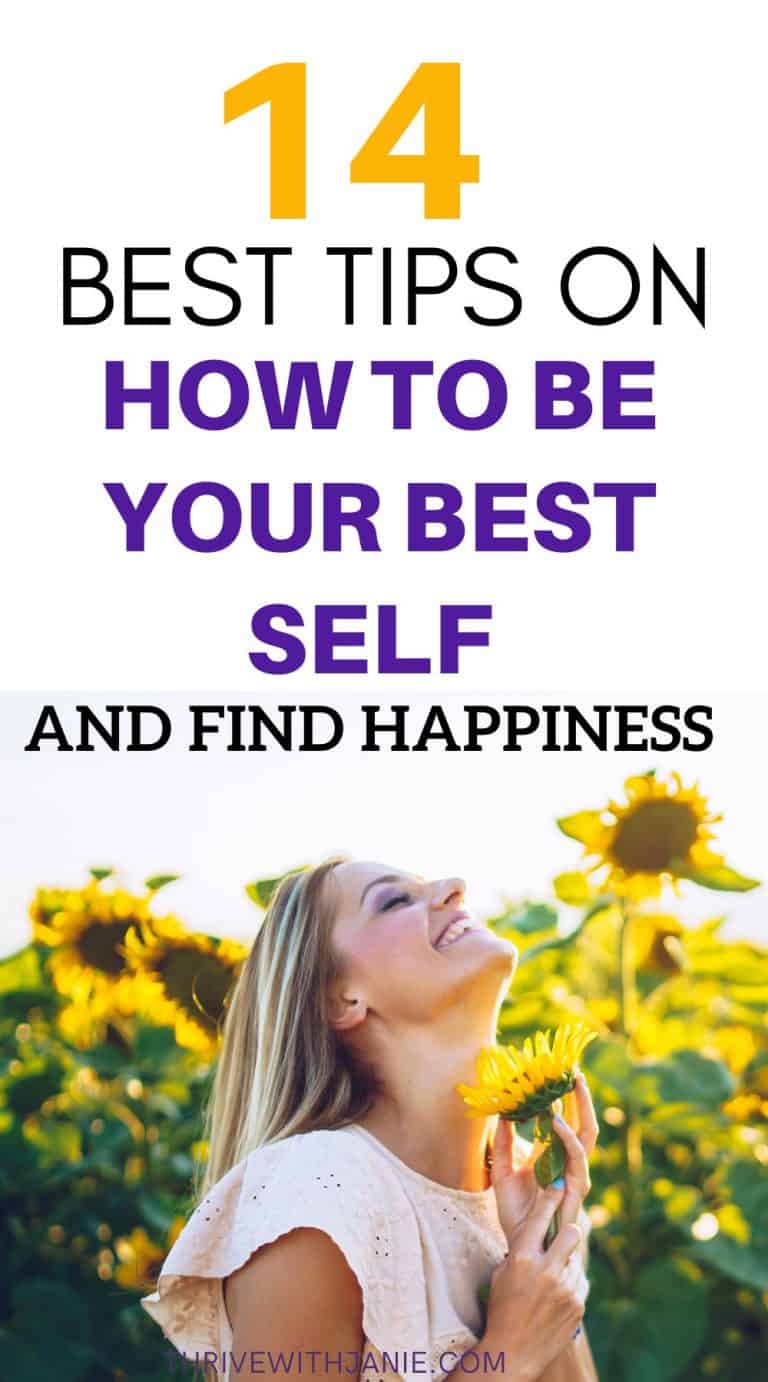 How to be your best self every day - Thrive With Janie