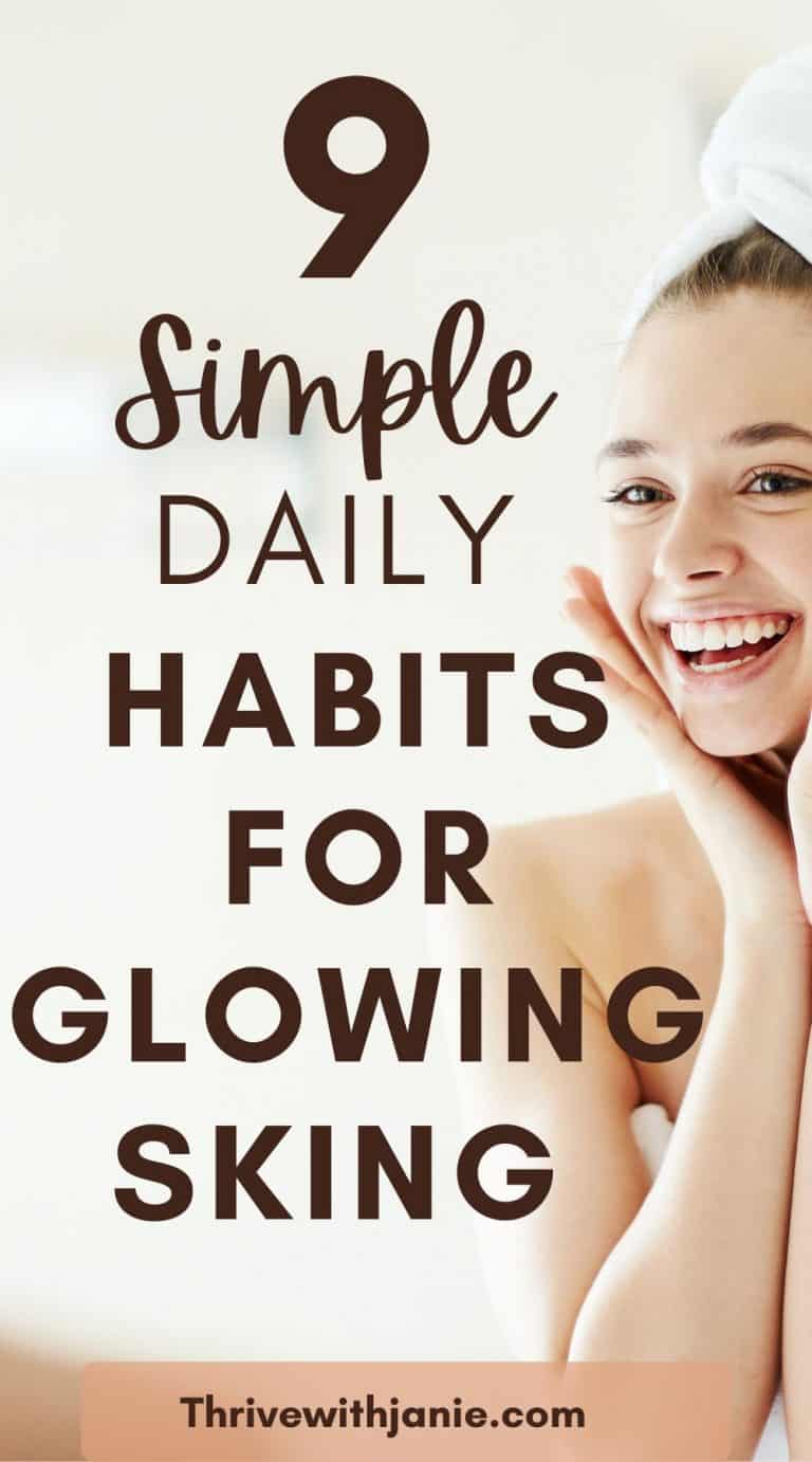 10 Daily Habits For Glowing Skin (get Healthy Beautiful Skin) - Thrive ...