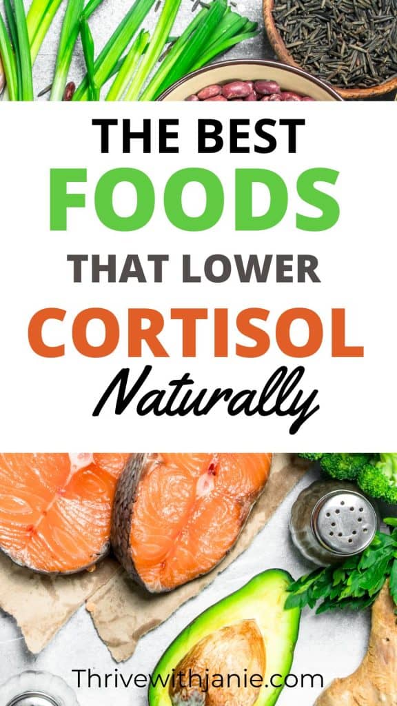 The Best Foods That Reduce Cortisol Levels Naturally - Thrive With Janie