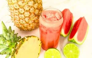 Watermelon Pineapple Juice Recipe:The Best Hydrating Tropical Bliss - Thrive With Janie