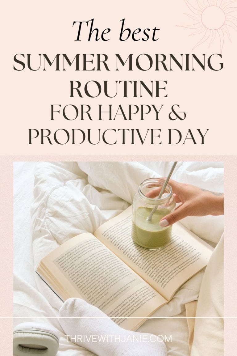 The Ultimate Summer Morning Routine: Start Your Day Right! - Thrive ...