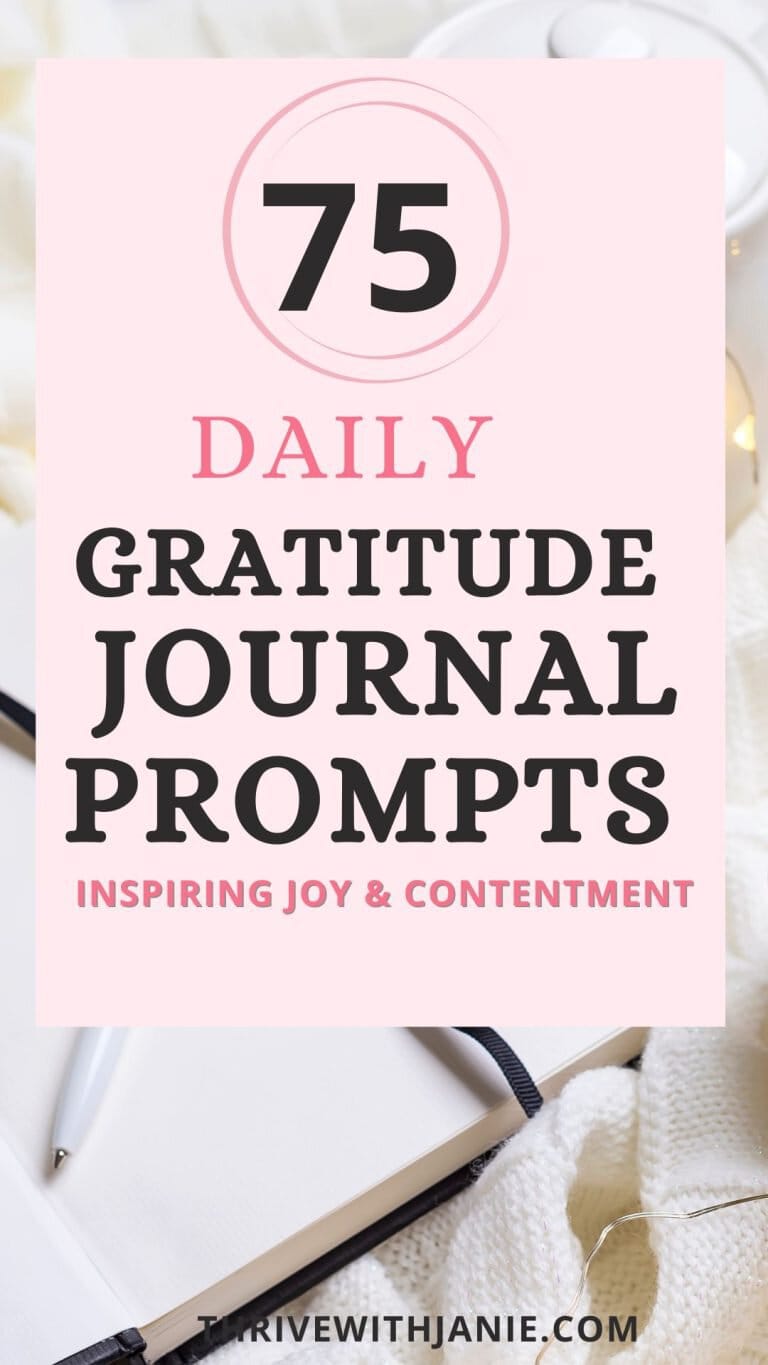 75 Best Gratitude Journal Prompts To Inspire Joy And Contentment ...