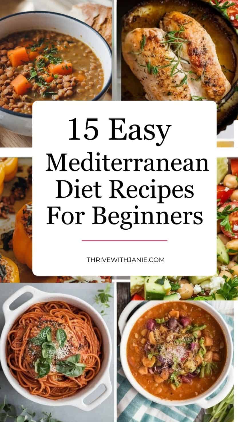 10 Mediterranean Diet Recipes For Beginners ( You Will Love) - Thrive ...
