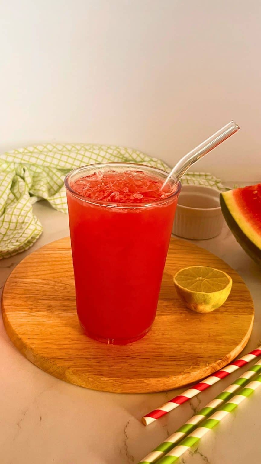 Watermelon Electrolyte Drink (Easy Homemade Gatorade) - Thrive With Janie