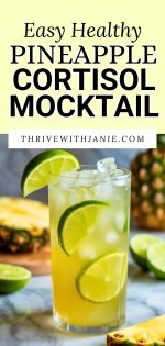Pineapple Cortisol Mocktail (Easy & Refreshing Stress Relief Drink ...
