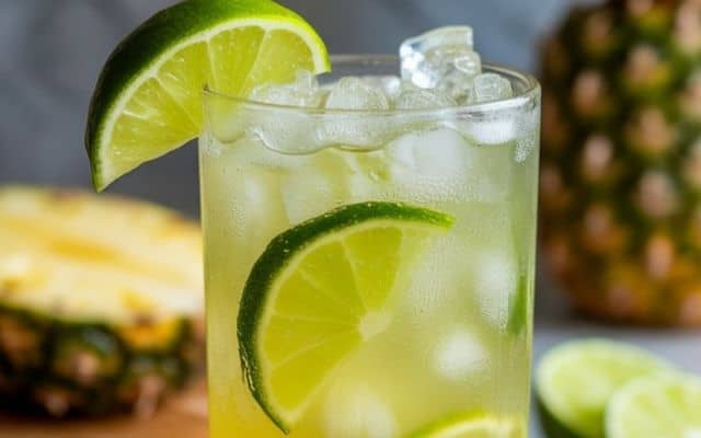 Pineapple Cortisol Mocktail (Easy & Refreshing Stress Relief Drink ...