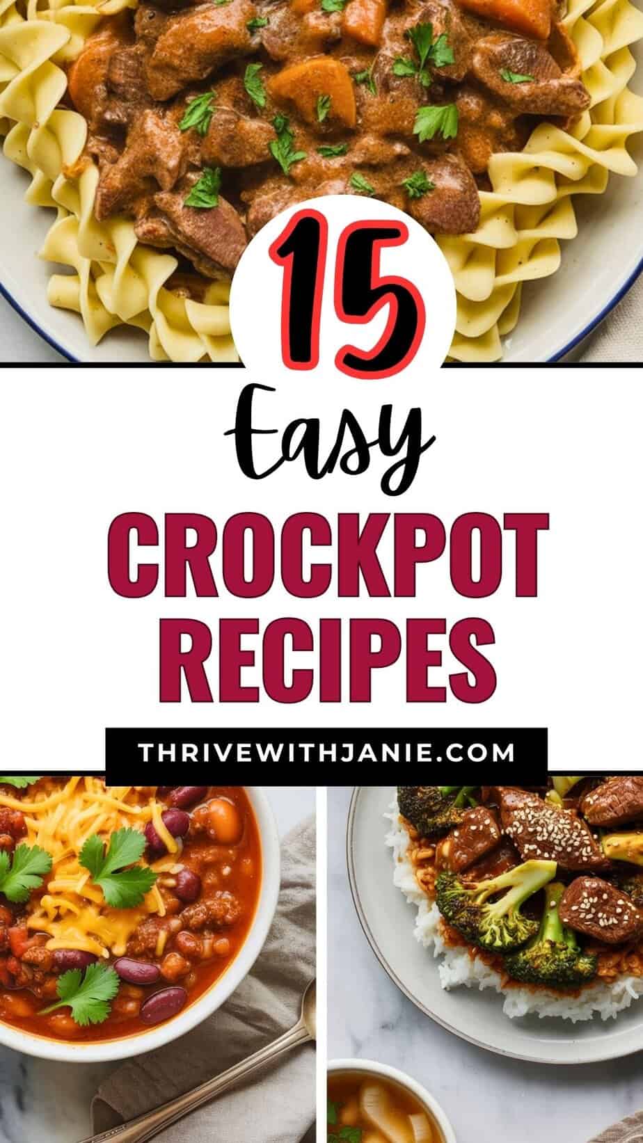 15 Easy And Delicious Crockpot Recipes For Busy Weeknights - Thrive ...