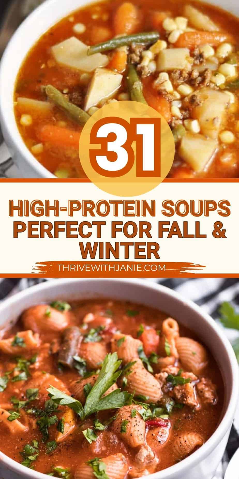 30+ Cozy Healthy High Protein Soup Recipes You Will Love - Thrive With ...